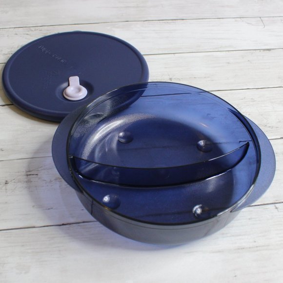 Tupperware | Kitchen | Tupperware Vent N Serve Microwave Divided Dish ...